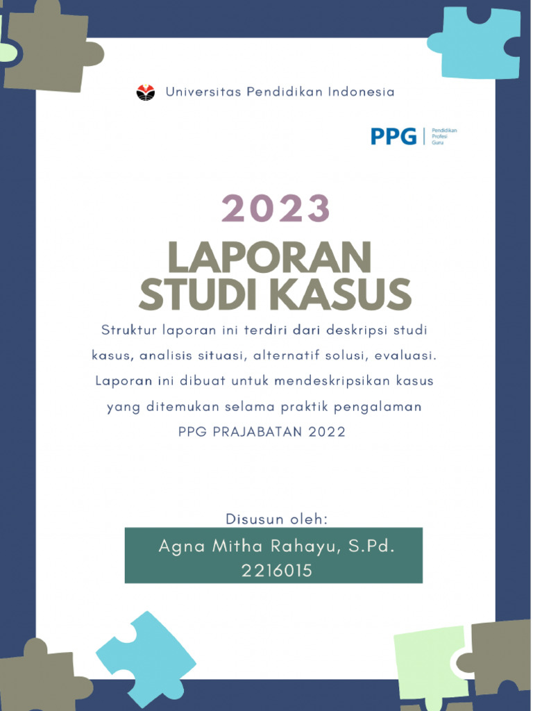 Studi Kasus Paud | PDF | Pengembangan Diri