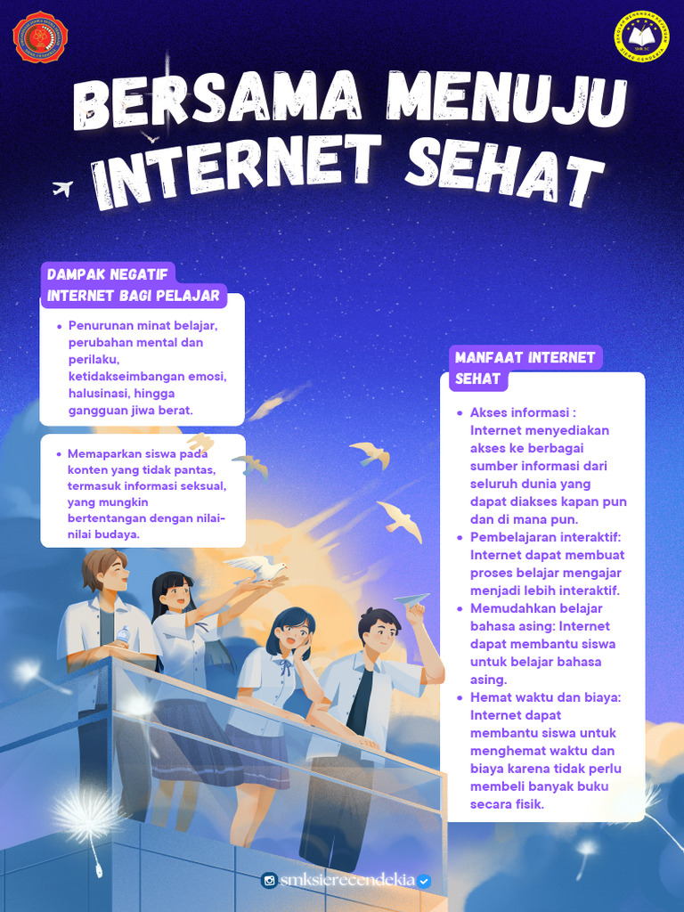 Poster Internet Sehat | PDF | Kesehatan Holistik