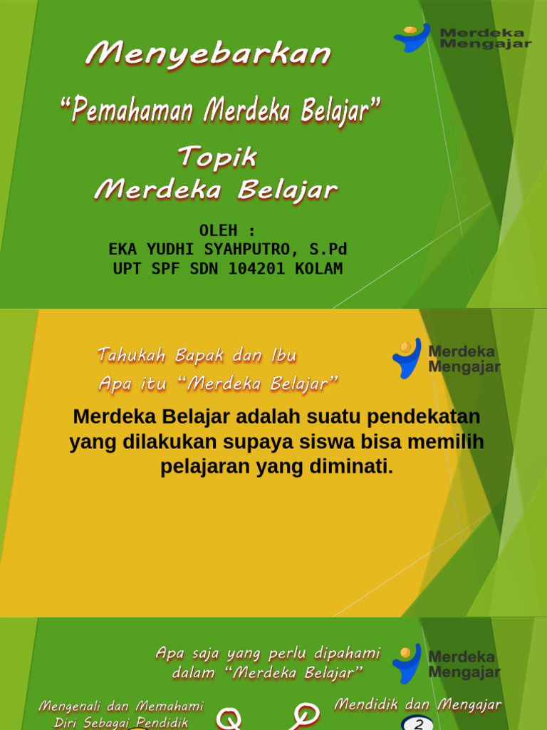 Aksi Nyata Topik Merdeka Belajar - Menyebarkan Pemahaman Merdeka ...