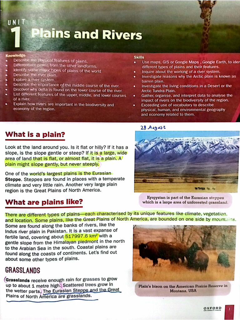 Plains & Rivers | PDF