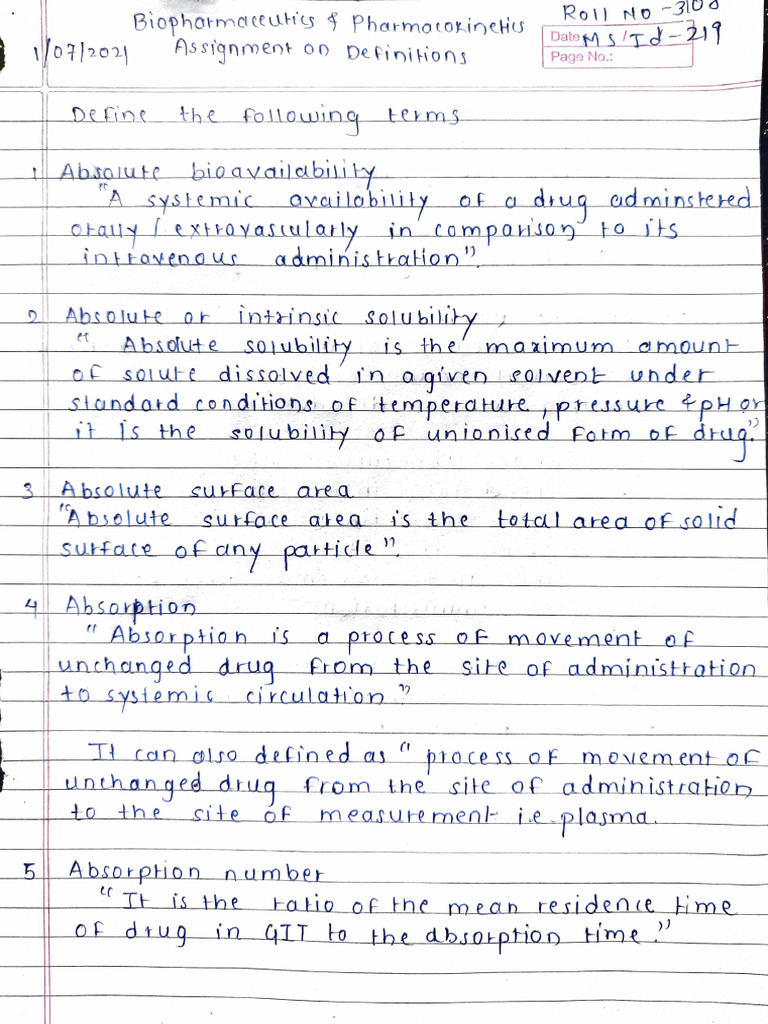 3108 BPPK - Definition Assignment | PDF | Science & Mathematics