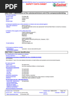 Sonax SDS | PDF | Dangerous Goods | Toxicity