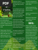 Si Langgam at Tipaklong | PDF