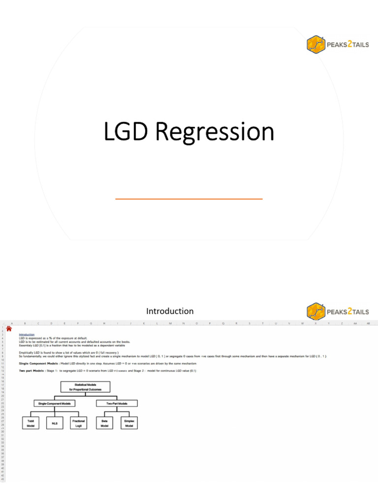 LGD Regression | PDF