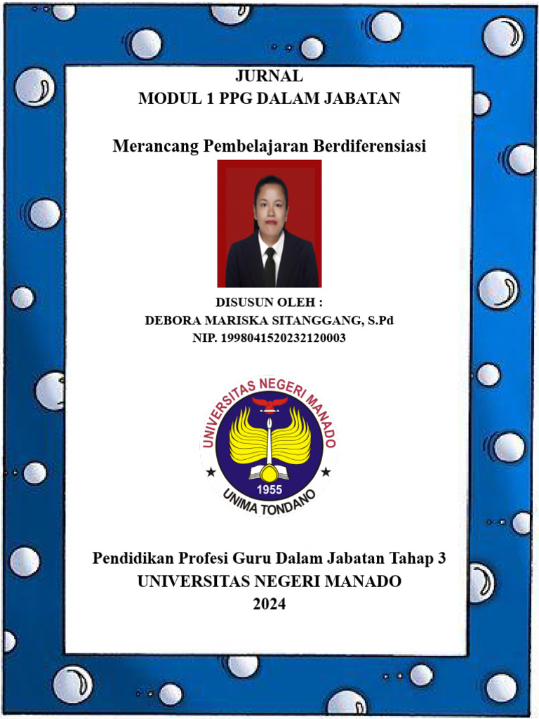 Jurnal Merancang Pembelajaran Berdiferensiasi | PDF | Karier & Perkembangan