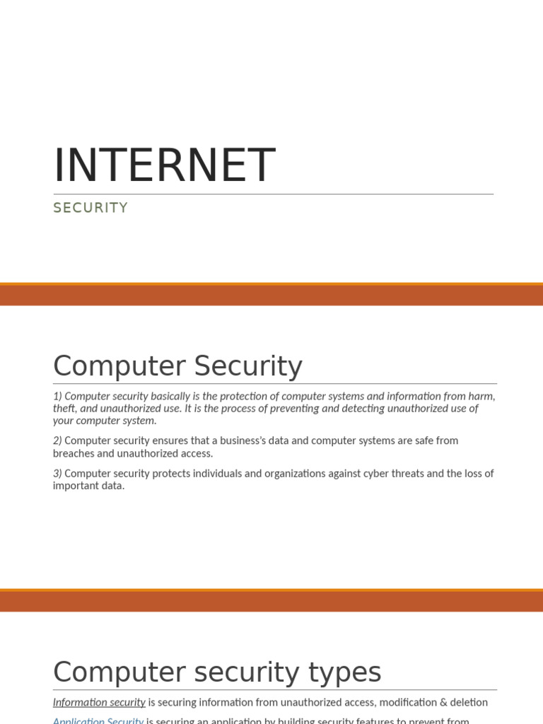 INTERNETSECURITY Chapter 4 Pheonix | PDF | Security | Computer Security