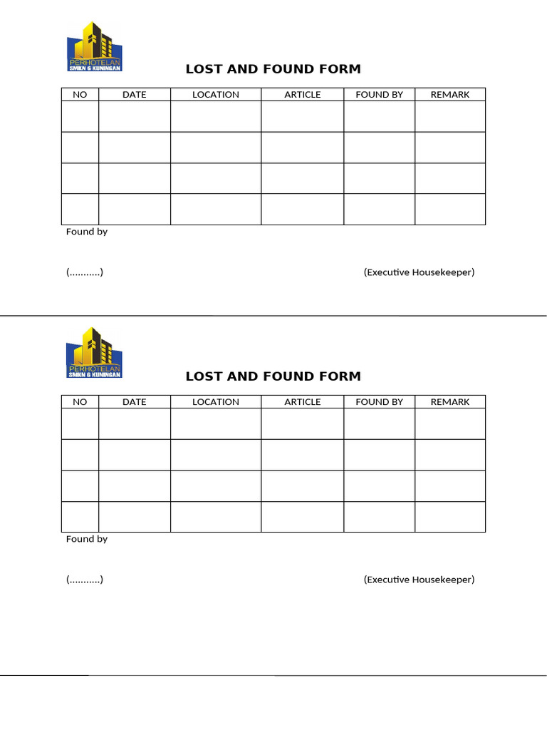 Lost and Found | PDF