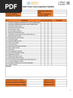 Trolly Checklist | PDF