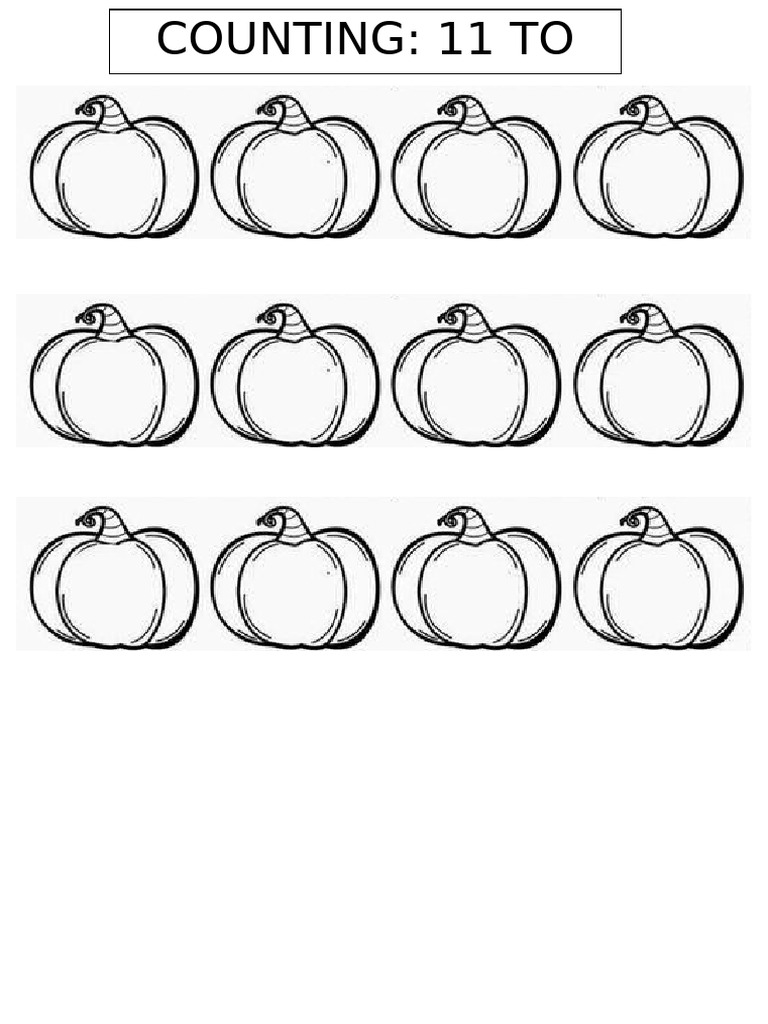 COUNTING 11 TO 20 | PDF