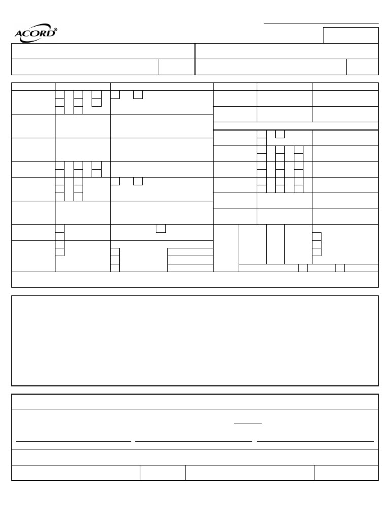 ACORD 0137 AL 2015-12 Acroform | PDF | Insurance | Deductible