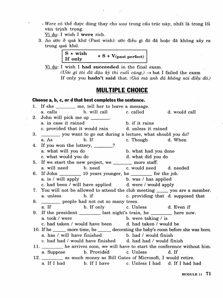 Conditional + Wish | PDF