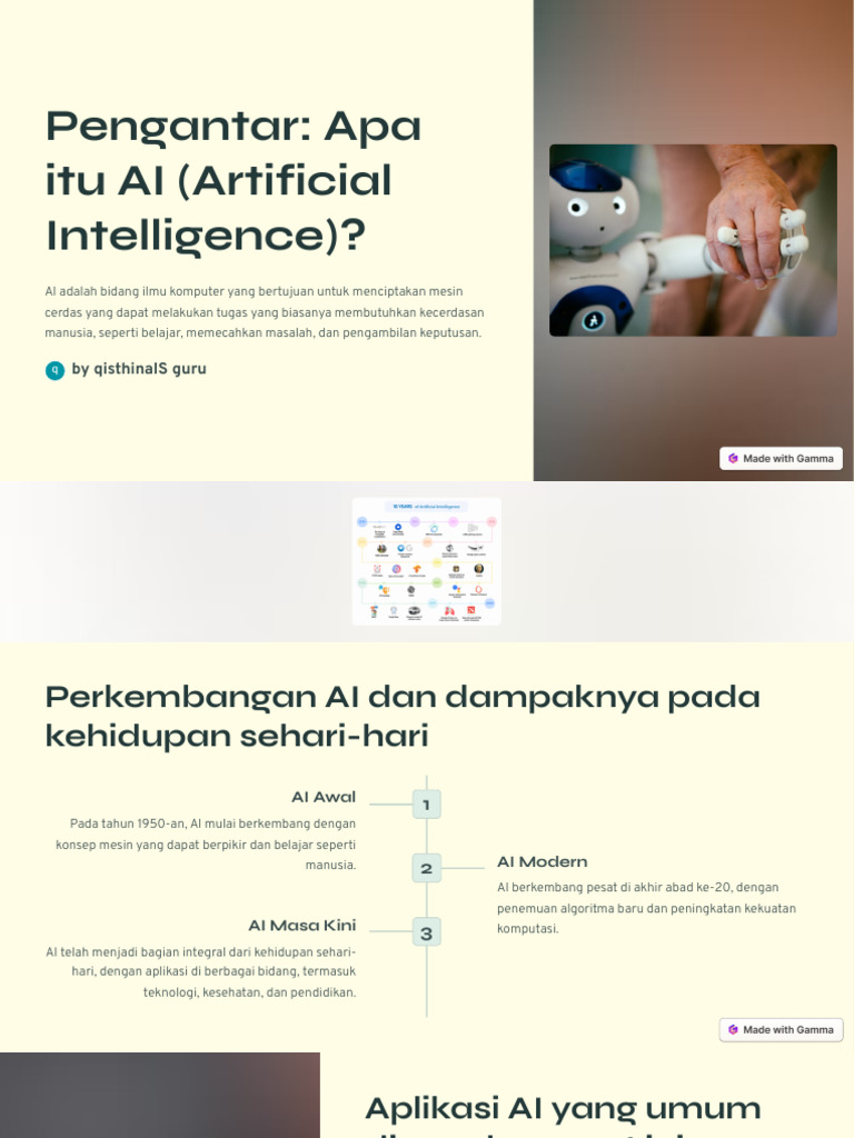 Pengantar Apa Itu AI Artificial Intelligence | PDF | Komputer