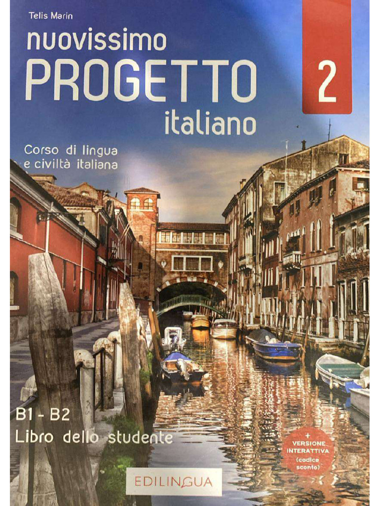 Nuovissimo Progetto Italiano 2, B1 y B2 | PDF