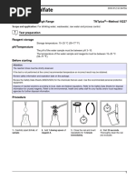 LCK 1414 COD Testing Procedure Guide | PDF | Chemical Substances ...