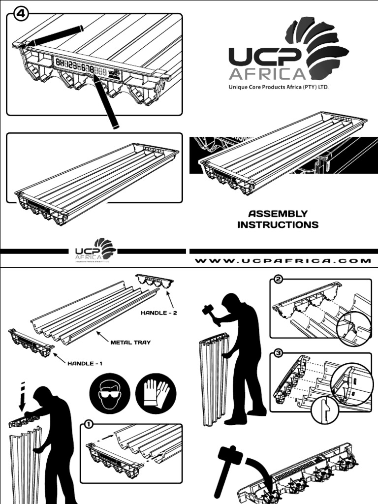 UCP Core Tray Assembly Instructions | PDF