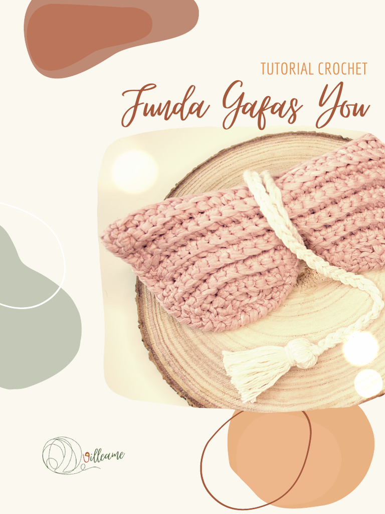 Tutorial Crochet Funda Gafas You | PDF | Tejer