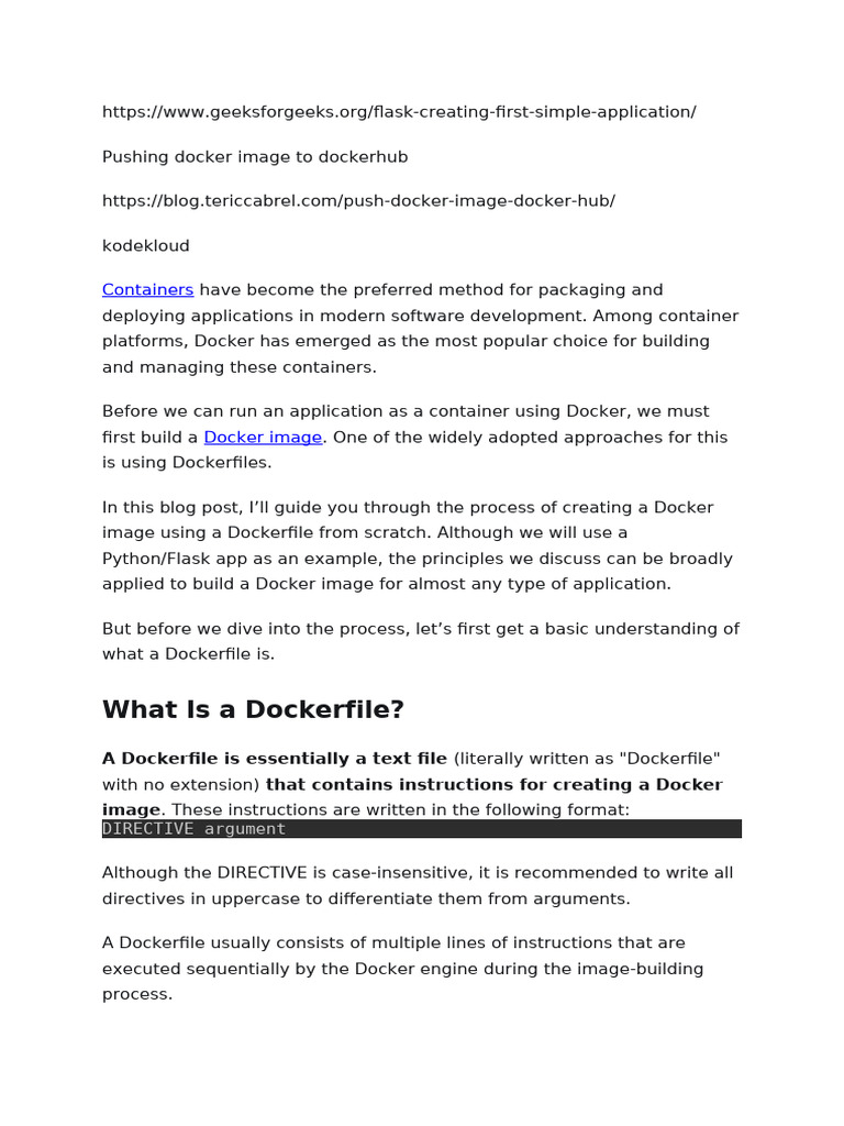 docker | PDF | Python (Programming Language) | Application Software