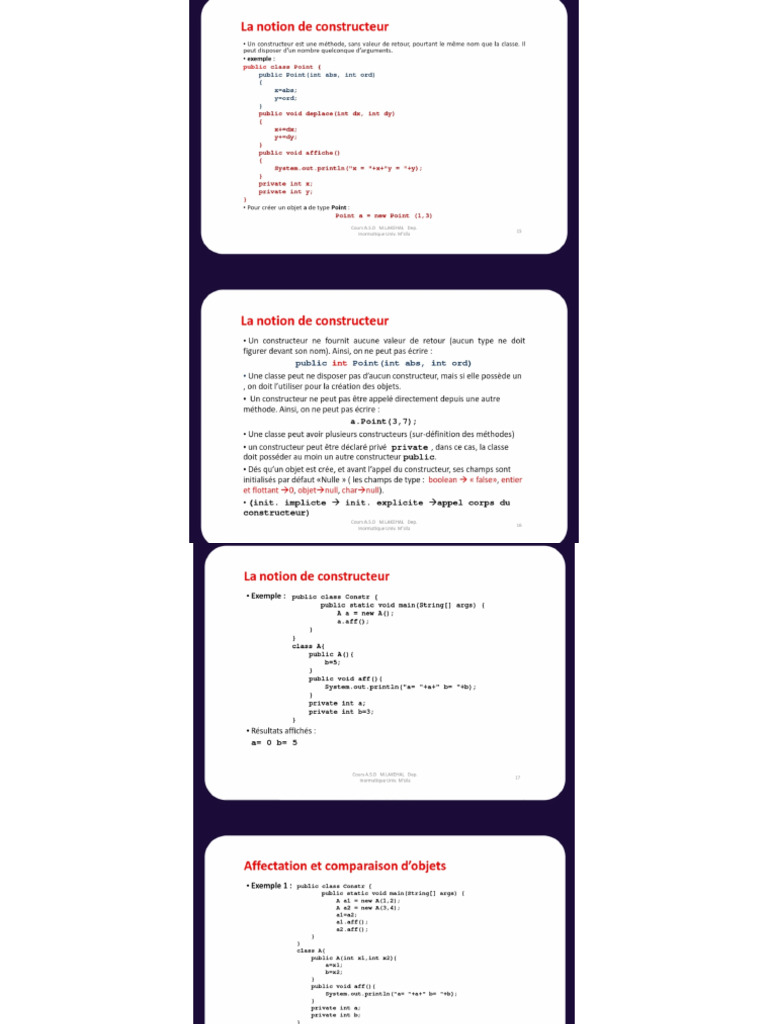 Programmation Java | PDF