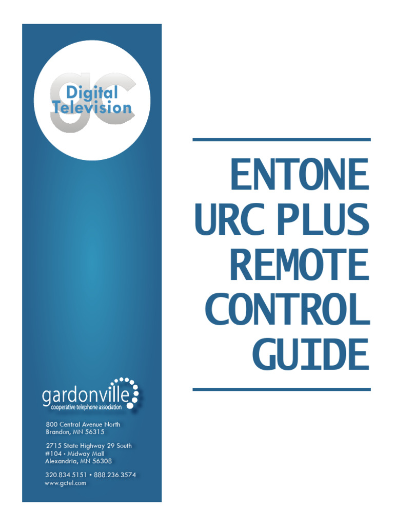 Universal Remote Control Manual | PDF | Business | Computers