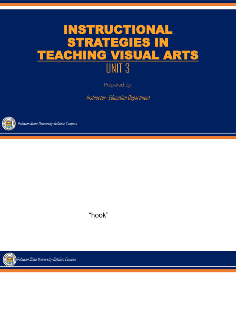 Engaging Strategies for Visual Arts Teaching | PDF | Project Based ...