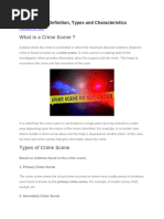 Crime Genre Conventions Explained | PDF