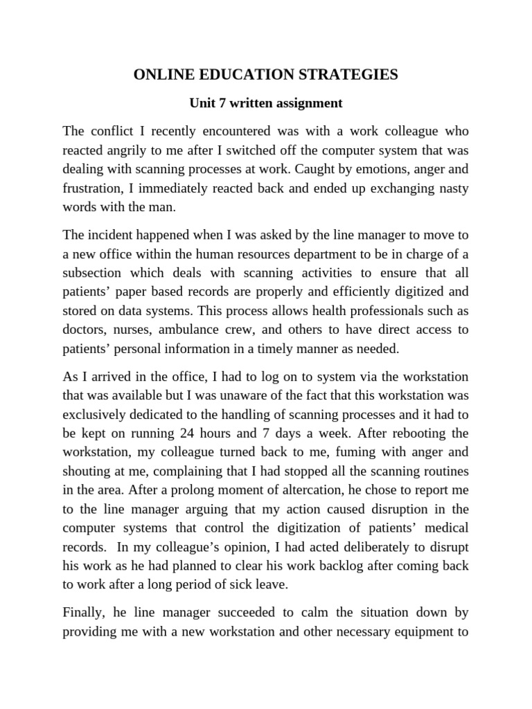 Workplace Conflict and Root Cause Analysis | PDF