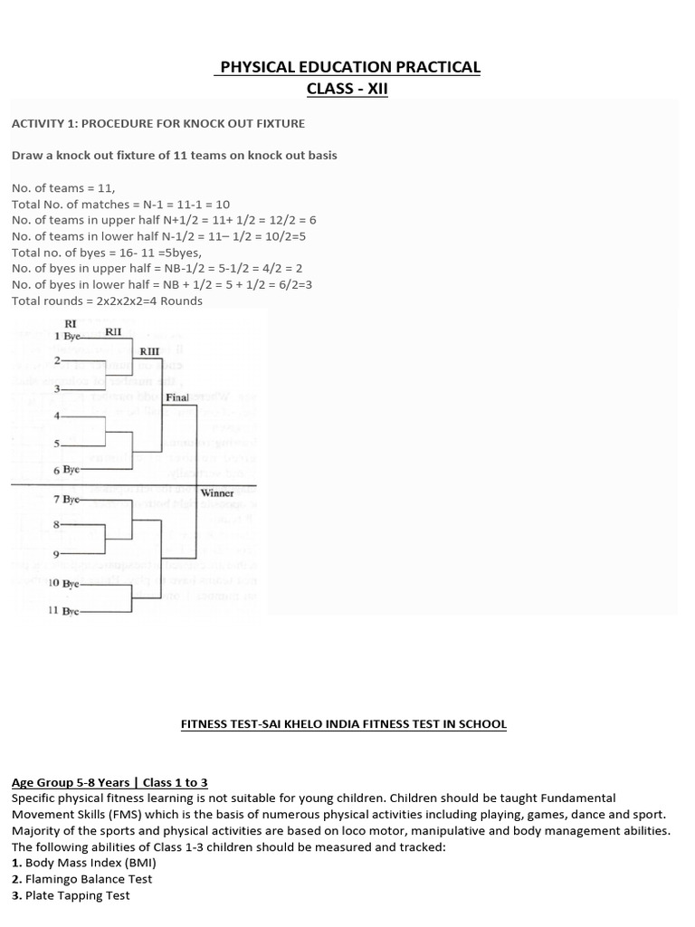 XII-PHYSICAL-EDUCATION-PRACTICAL (2024-25) | PDF | Back Pain | Asana