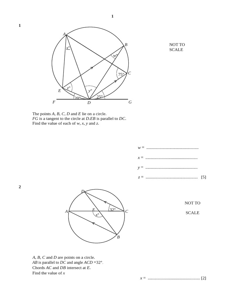 JTS 3 10-Eng 2024 QP | PDF | Elementary Geometry | Euclidean Geometry