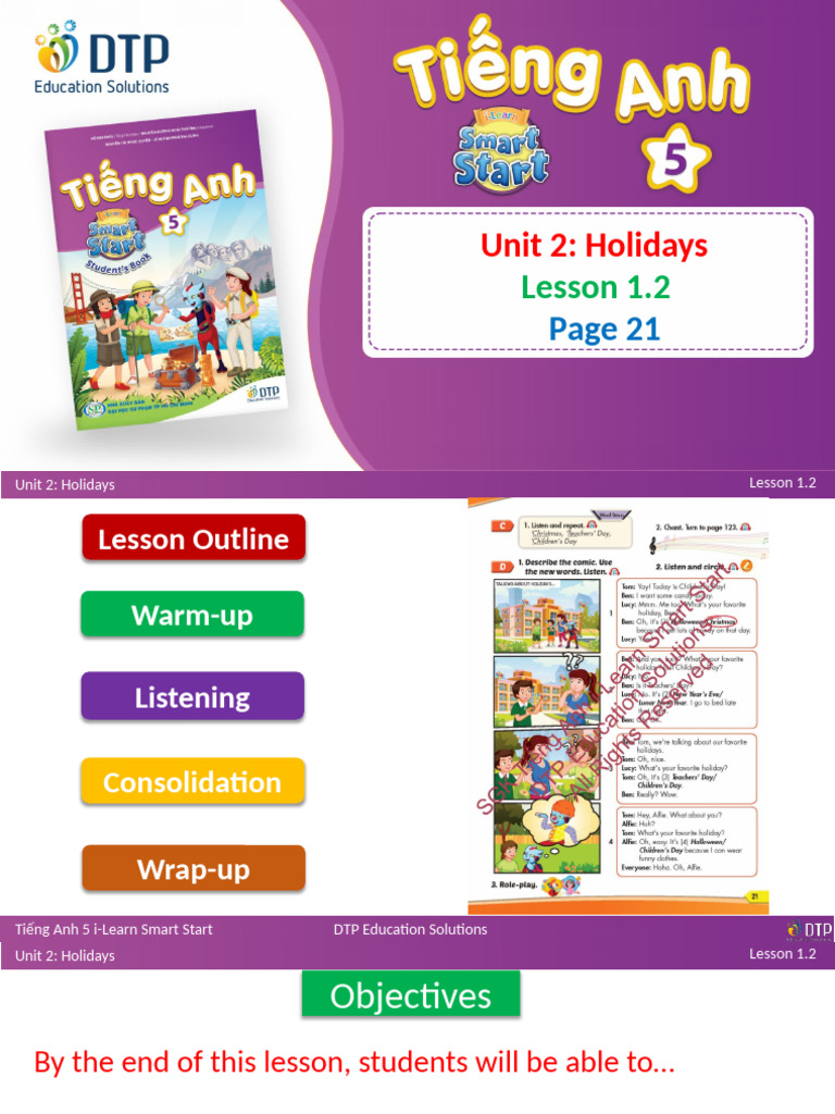 Unit 2 - Lesson 1.2 - Page 21 | PDF | Linguistics | Secular Holidays