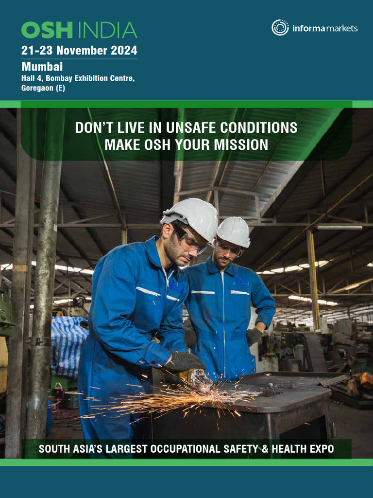 OSH India 2024 Mumbai | PDF | Occupational Safety And Health | Safety