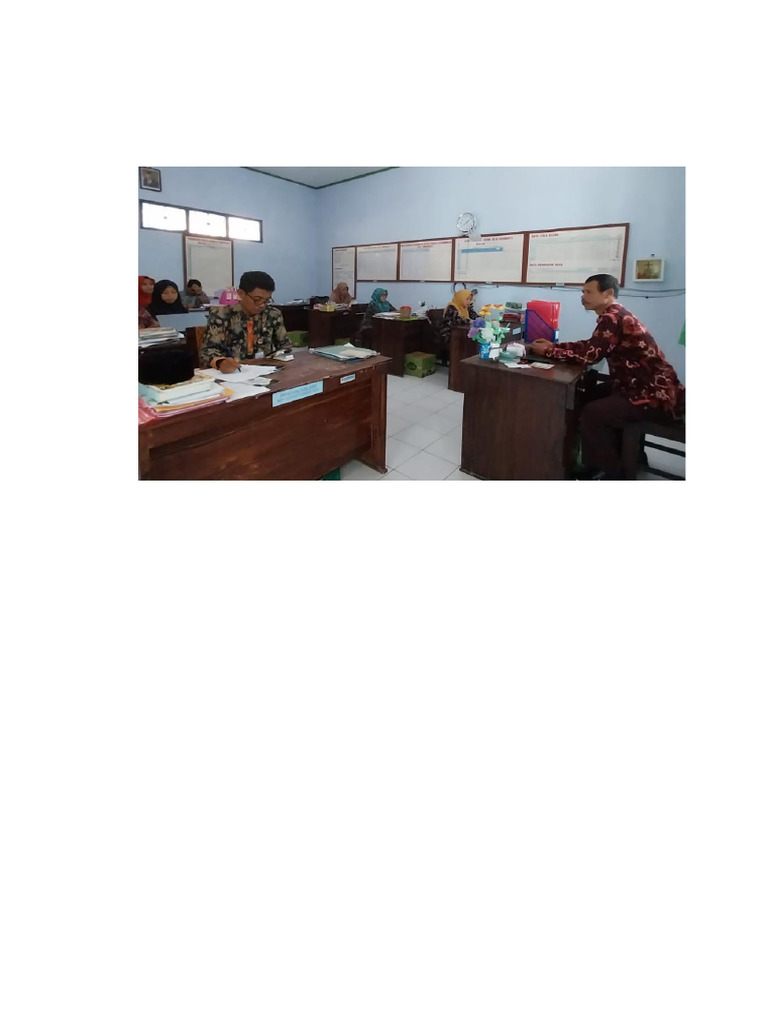 6.2 Dokumentasi Kegiatan Rapat Guru Dan Komite | PDF