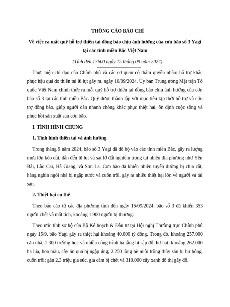 BT viết thông cáo báo chí - QHCC | PDF