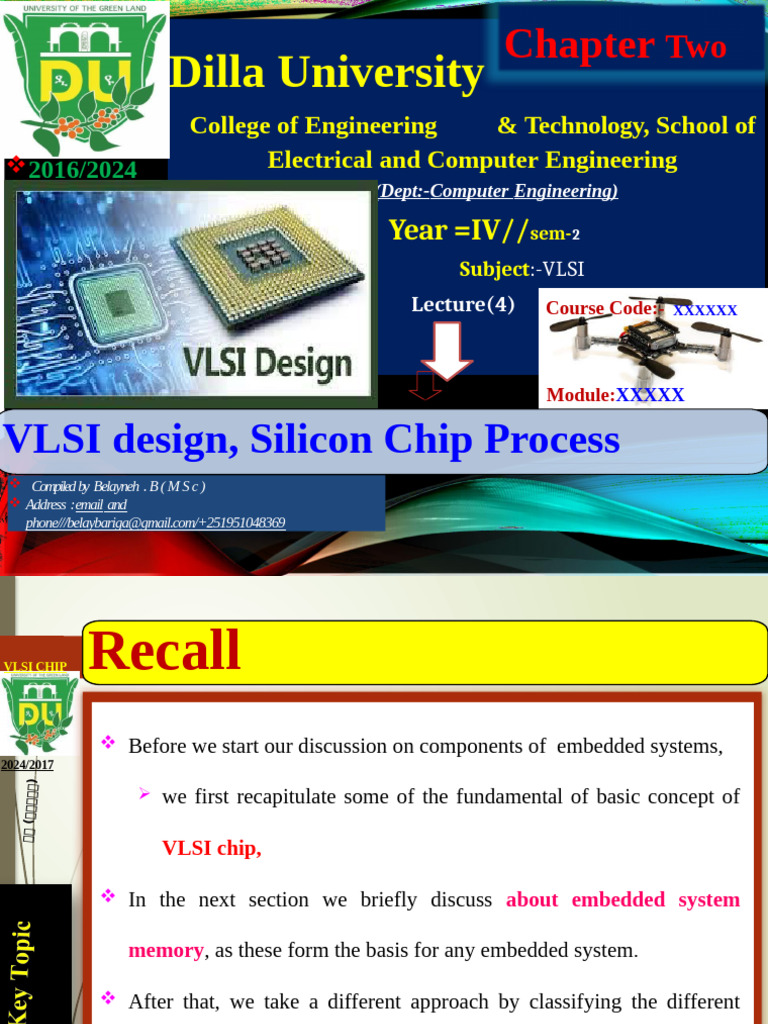 Revisted VLSI (Silicon Chip) PPTX | PDF | Digital Signal Processor | Central Processing Unit