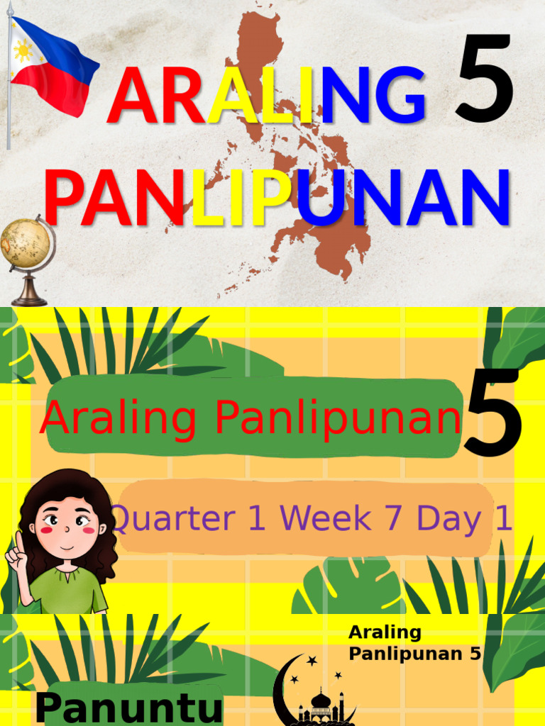 AP-co q1 Week 7-Grade 5 | PDF