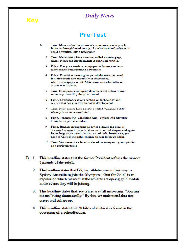 Week-8-Daily-News | PDF