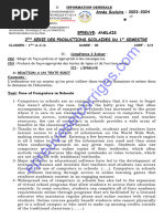 FASCICULE PHYSIQUE-2ndeC - SUJETEXA | PDF | Secondary Education | Schools