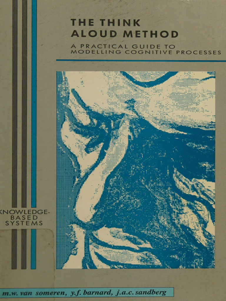 The Think Aloud Method - A Practical Guide To Modelling | PDF ...