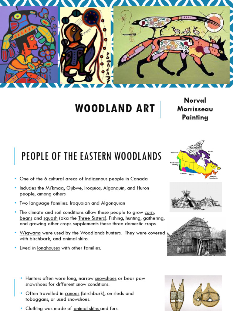 Woodland Art Symbolism and Assignment - Norval Morrisseau | PDF ...