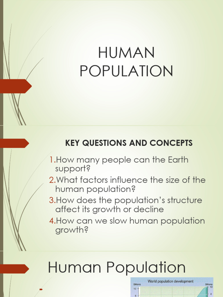 Human Population | PDF | World Population | Population