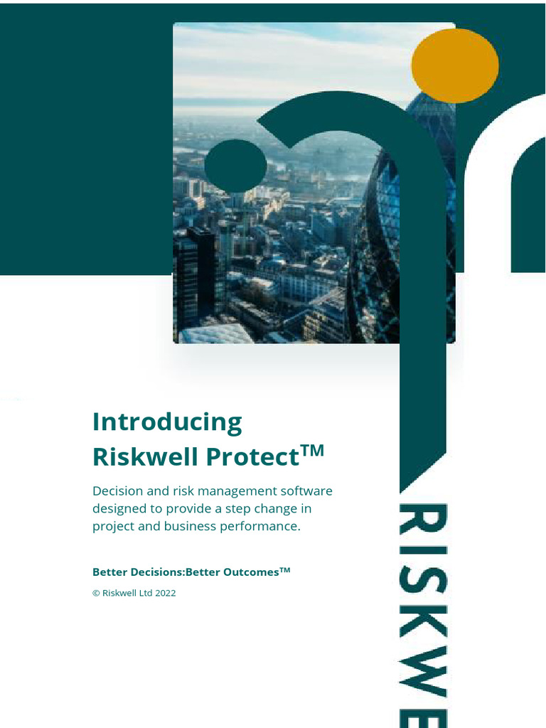 Riskwell Protect Intro Summary v3 | PDF | Risk | Risk Management