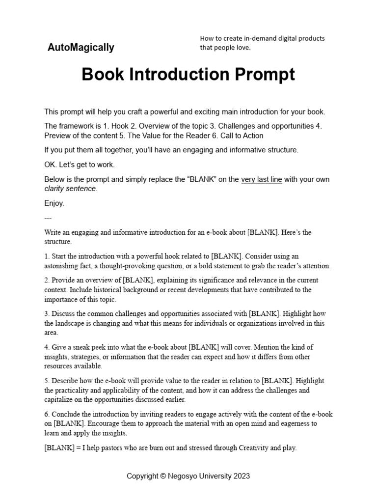 AUTOMAGICALLY WORKSHOP 4 AutoMagically-Introduction | PDF