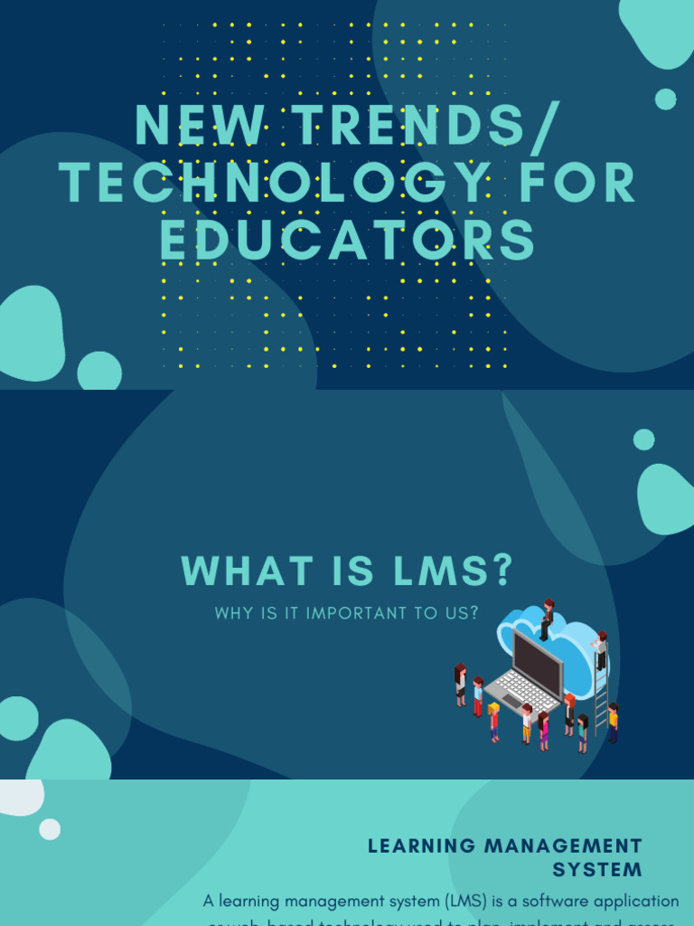 Newest Trends For Ed-Tech | PDF | Educational Technology | Computing
