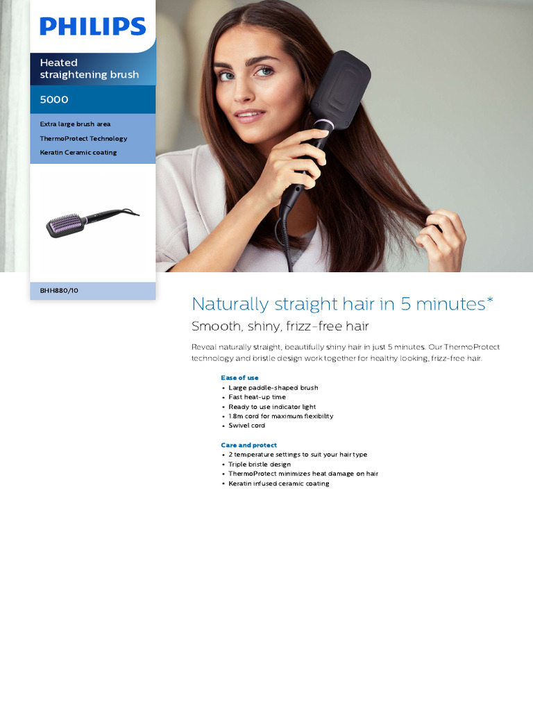 Naturally Straight Hair in 5 Minutes : Smooth, Shiny, Frizz-Free Hair ...