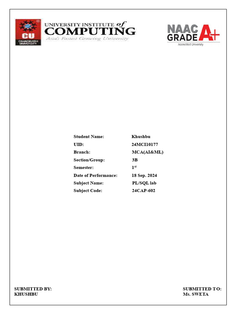 Exp3,4 | PDF | Relational Model | Relational Database