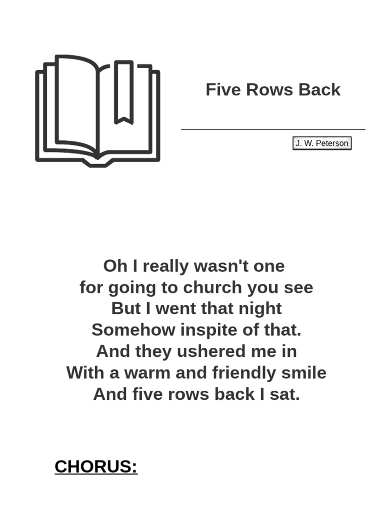 Five Rows Back-WPS Office | PDF