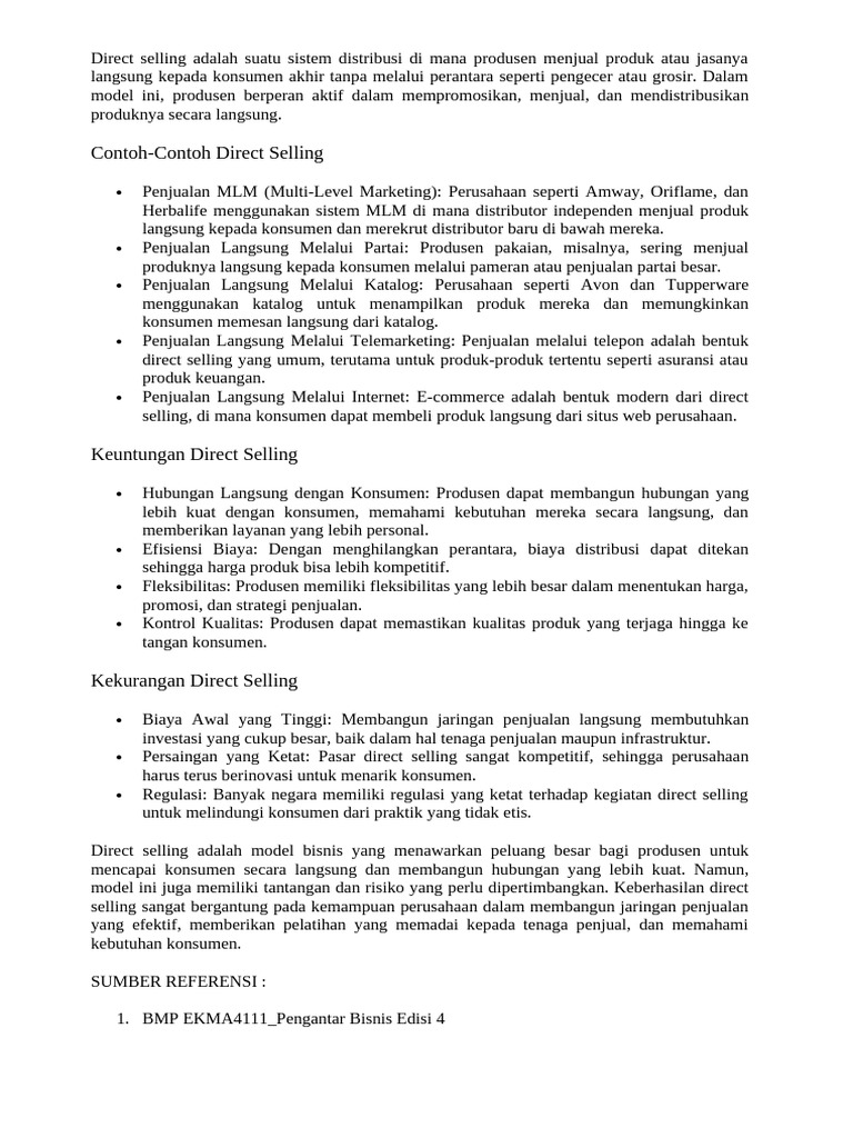 Diskusi 2 - Pengantar Bisnis | PDF