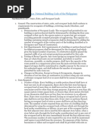 Occupant Load Table From IBC | PDF | Stairs | Building Engineering