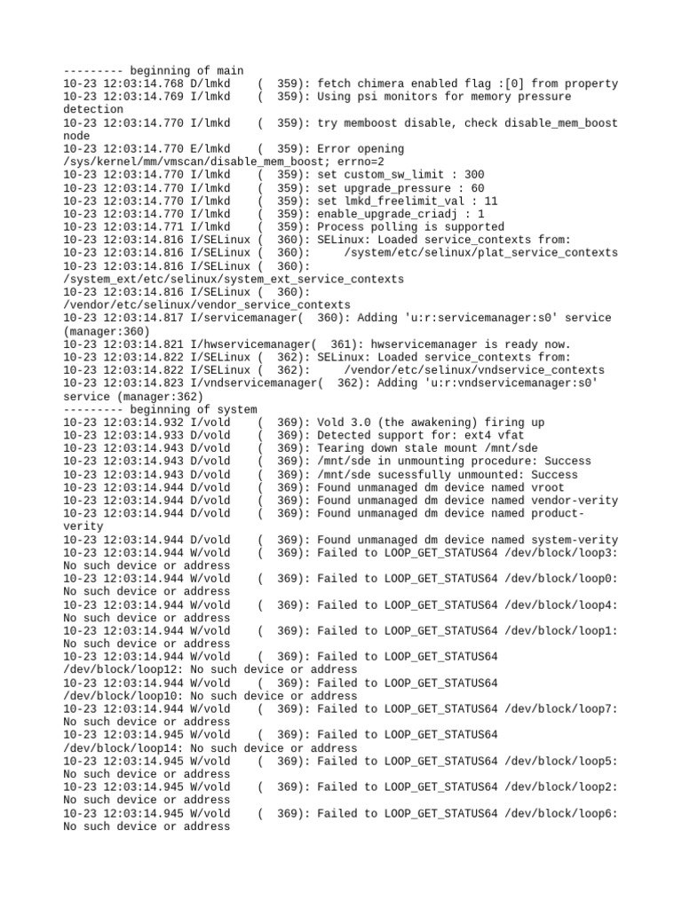Logcat Prev CSC Log | PDF | Computer Science | Information Technology Management