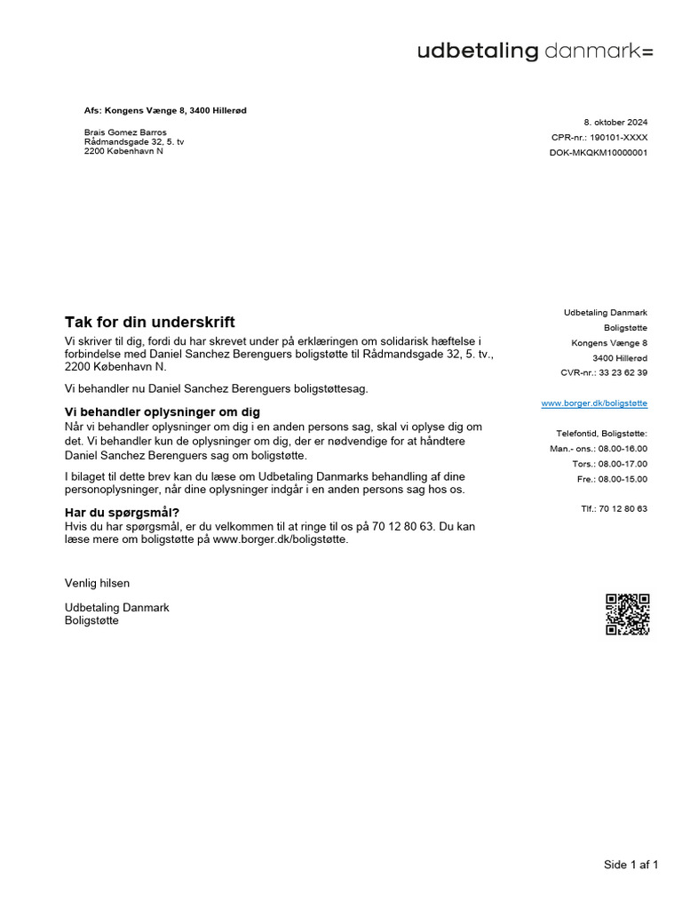 Ans.-4 - Kvittering Til HM For Underskrift | PDF