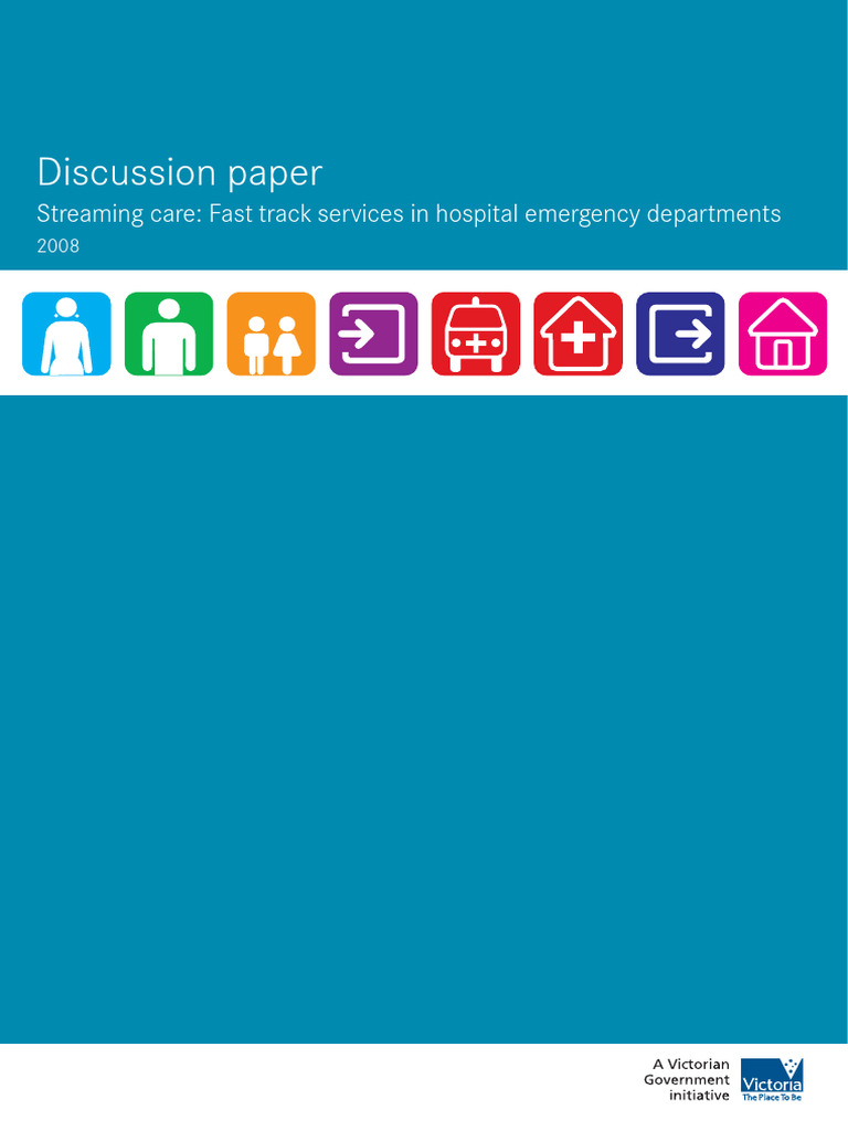 Fasttrack Discussion Paper PDF | PDF | Emergency Department | Nursing